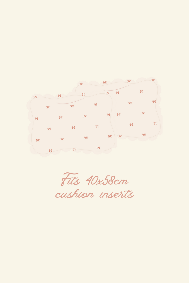 Soft Petal Cushion Covers (Long, Set of 2) – Ribbon – Soft Spot